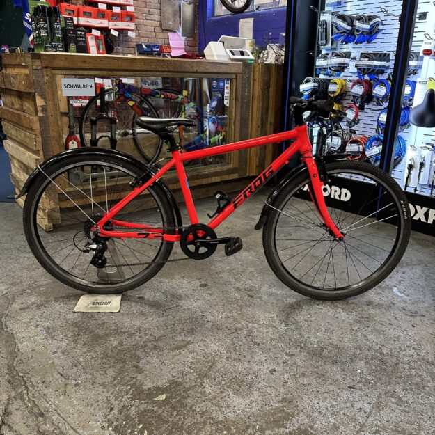 Frog 73 26” wheels, 8 speed, Red - SHIFTA BIKE